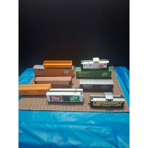 Games | Model Train Freight Cars Collection With Logos | Poshmark